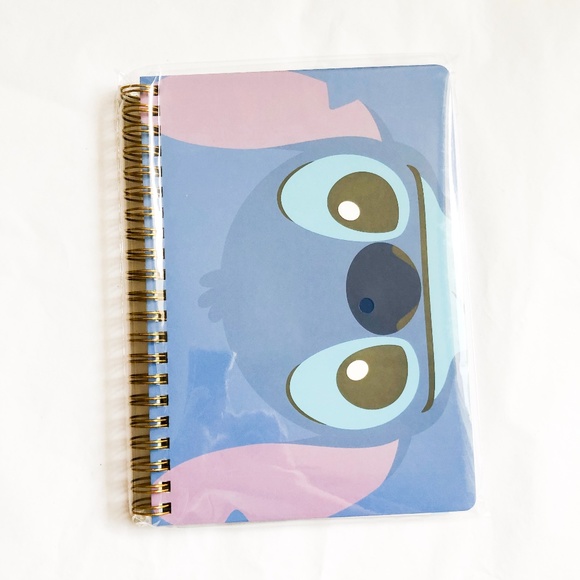 Disney | Office | Disney Stitch Spiral Lined Notebook | Poshmark